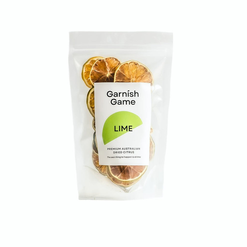Lime Dehydrated Citrus Slice | Garnish Game | 30g – Ipswich Cake Room