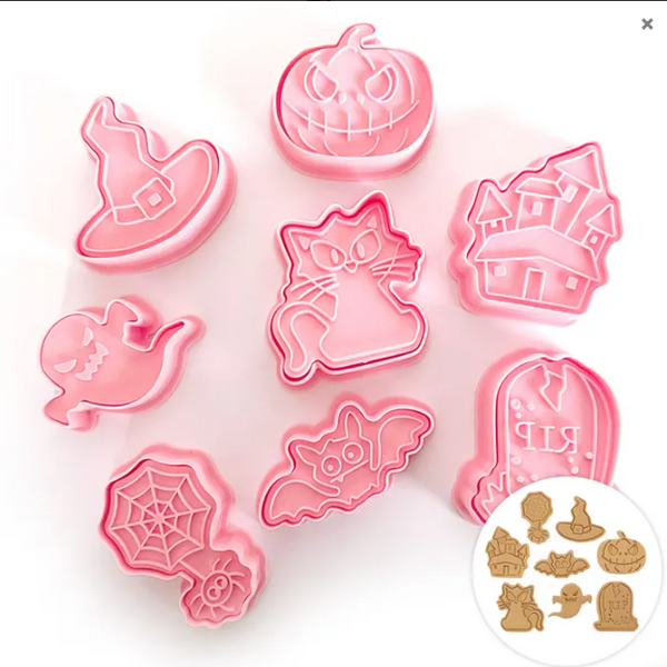 Cookie Cutter Halloween 8 piece Set – Ipswich Cake Room