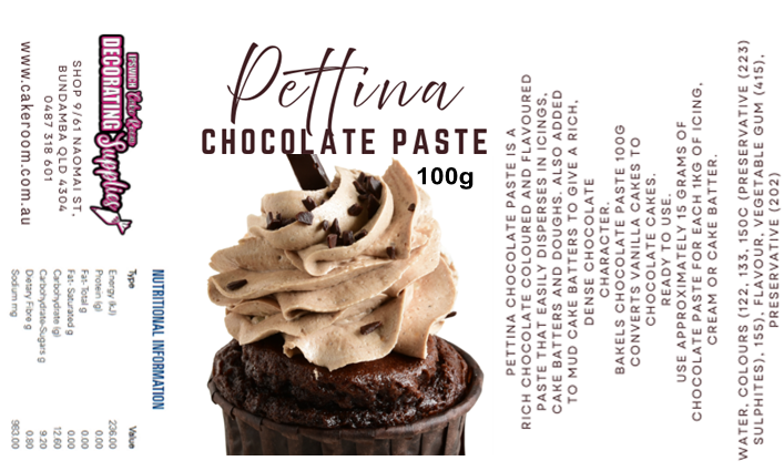 PETTINA CHOCOLATE PASTE BAKELS – Ipswich Cake Room