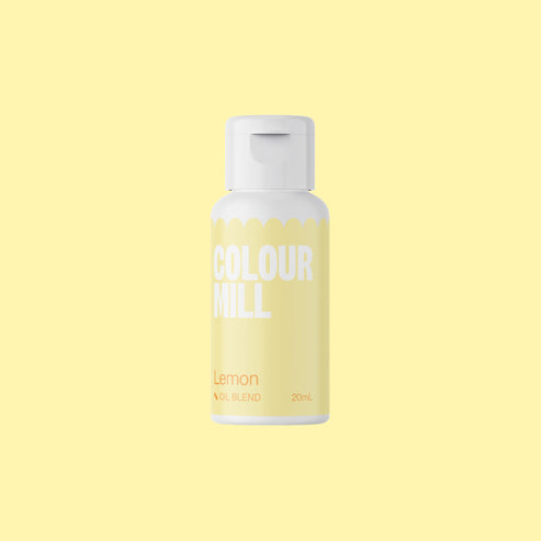 Food Colour Lemon Colour Mill Oil 20ml – Ipswich Cake Room